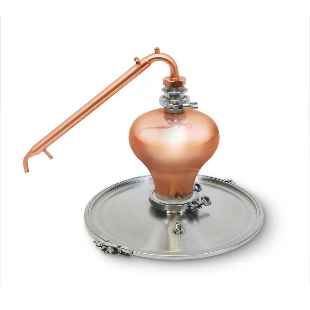 Distilling Lid + Alembic Attachment Kit + Alembic Condenser – Brewco.uk
